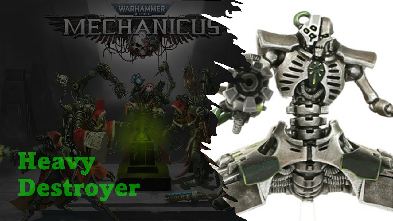 Warhammer 40K: Mechanicus | Gameplay 18 - Meet Necron Heavy Destroyer ...