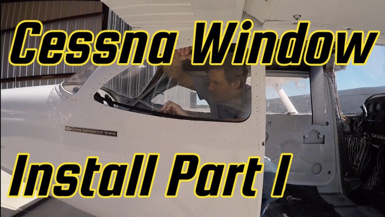 Finally Installing The Cessna 172 Windows! - YouTube