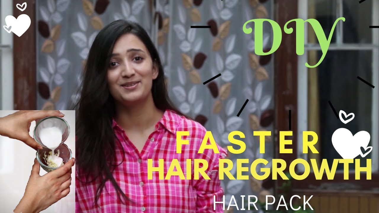 DIY Hair Pack for Hair Regrowth | Hair Fall Remedy | Easy Steps | Good ...