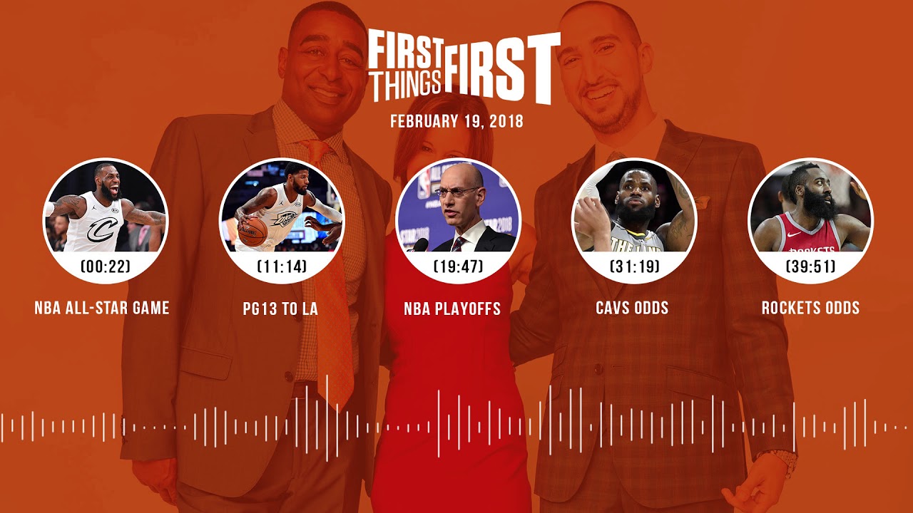 First Things First audio podcast(2.19.18) Cris Carter, Nick Wright ...