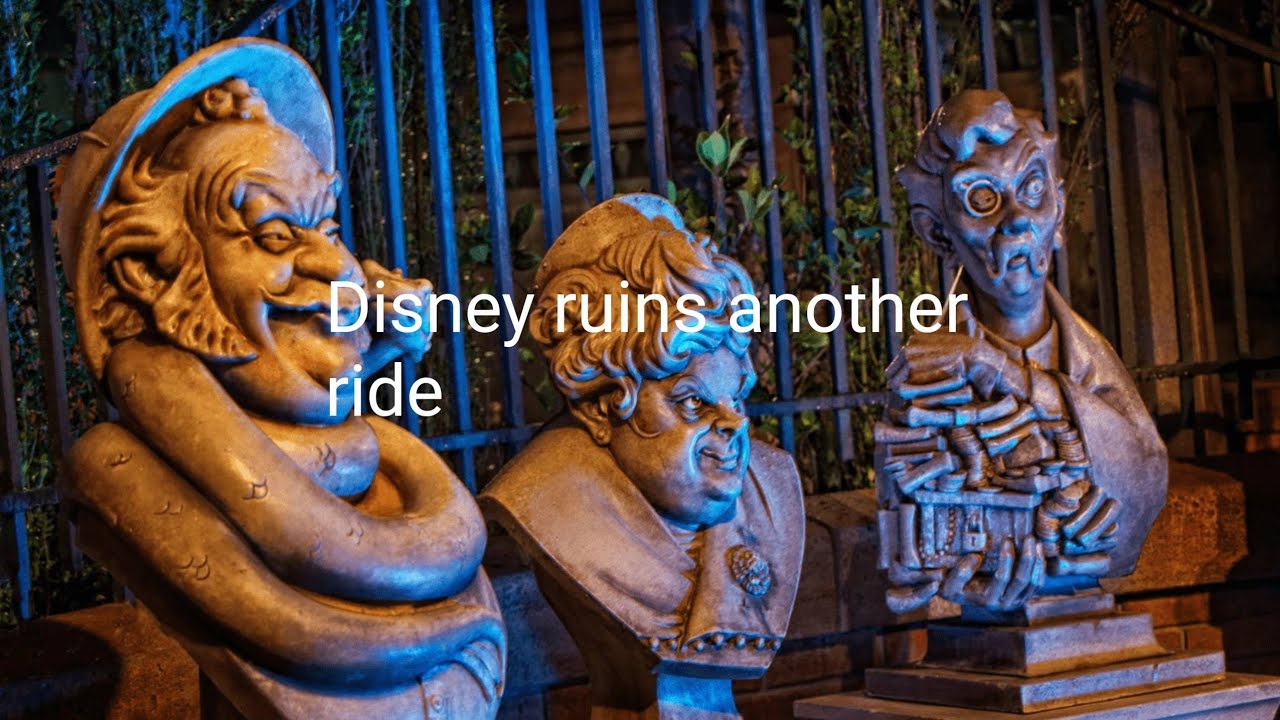 disney ruins another ride for pc culture - YouTube