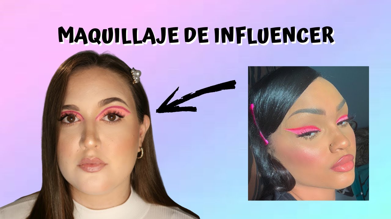 RECREANDO MAQUILLAJE | GANADORA DE INSTANT INFLUENCER *strashme* - YouTube