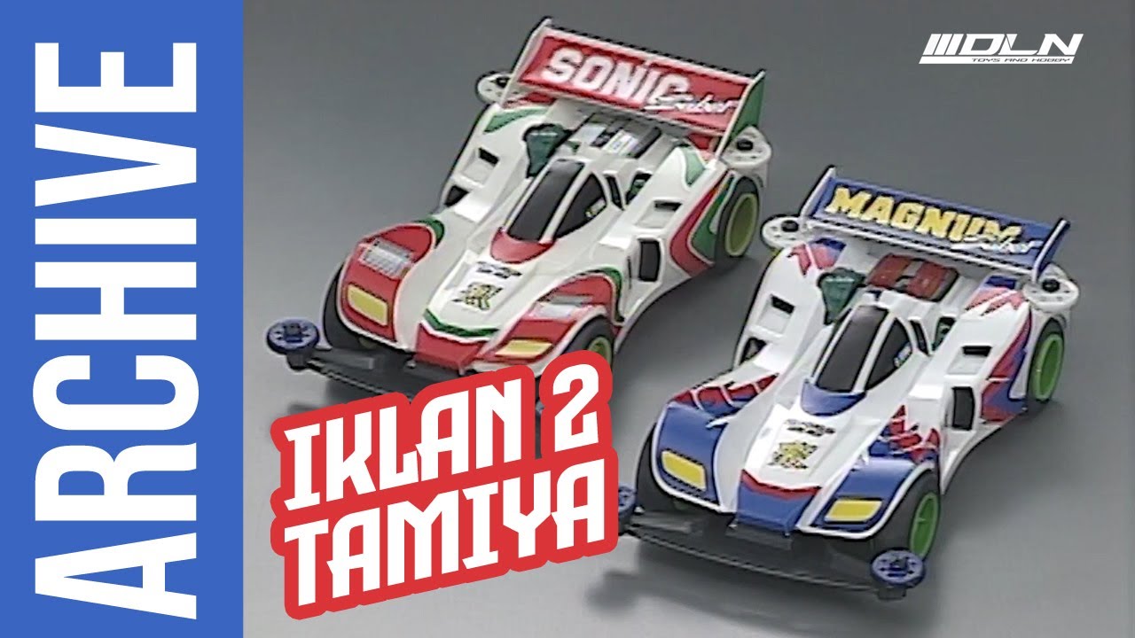 Iklan Tamiya mini 4wd Bakusō Kyōdai Let's & Go!! dan Max. Magnum saber ...
