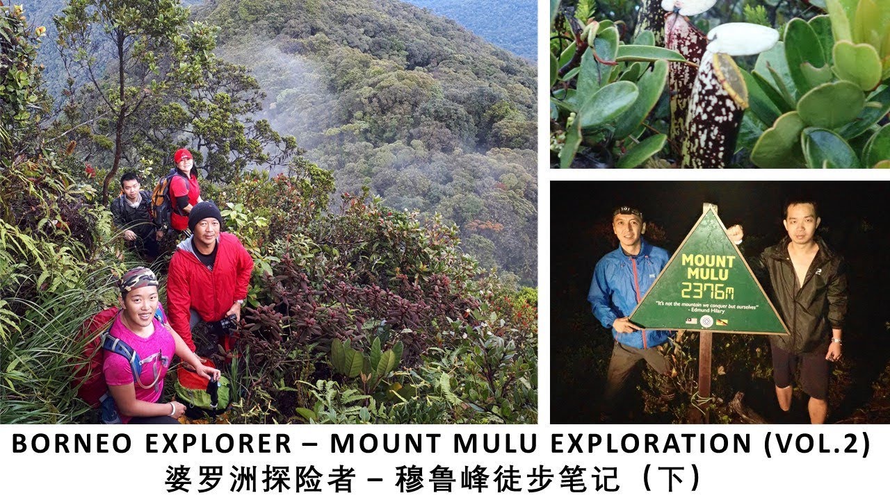 Mount Mulu Summit Exploration (Vol.2) 穆鲁徒步笔记（下）UNESCO World Heritage ...