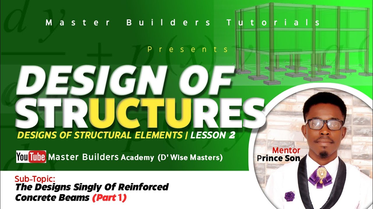 How to Design a singly reinforced rectangular beam - YouTube