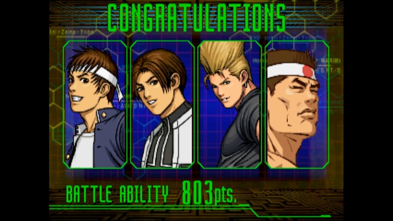 KOF '99 - KYO JAPAN TEAM PLAYTHROUGH LV8 #kof #Kof99 #kyo #japan # ...
