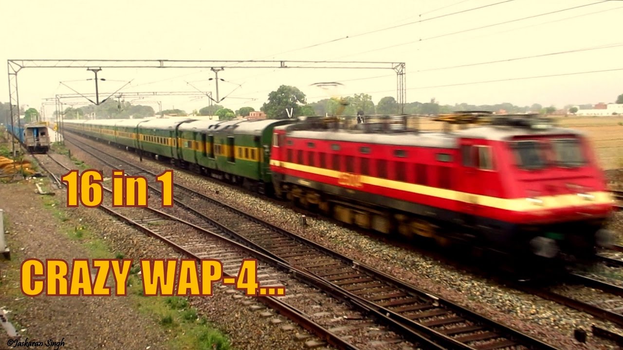 16 in 1 Dangerously Fast Cracking Speed Attacks By WAP-4 Locomotive in ...