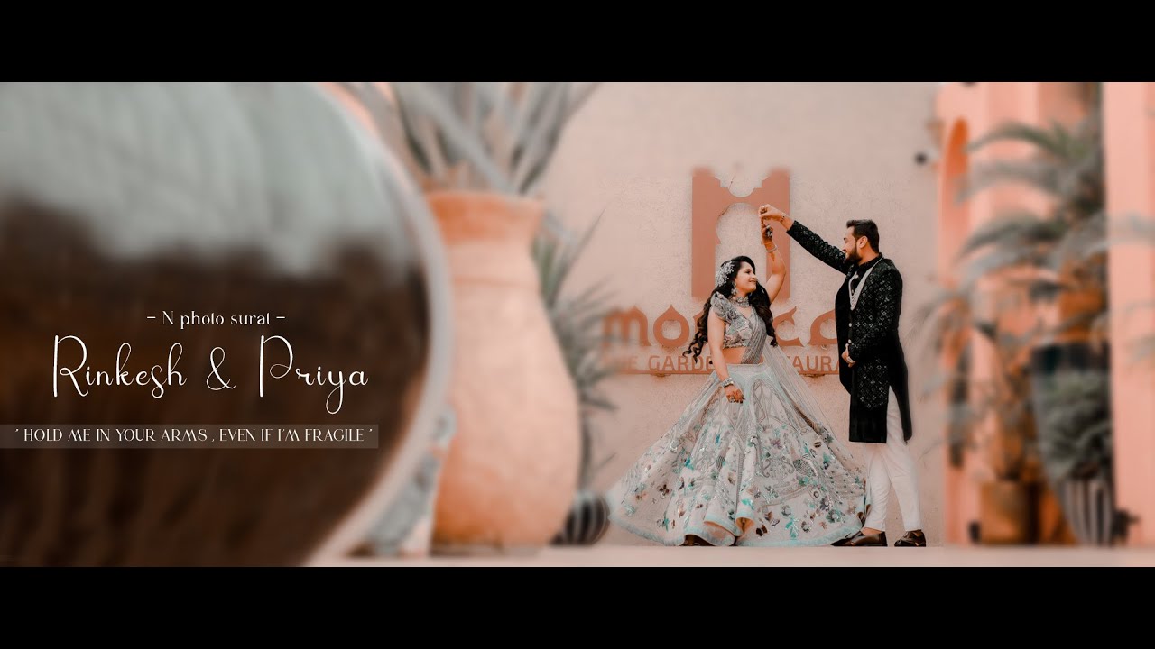 Best Engagement Sort film // Rinkesh & Priya // N photo surat - YouTube