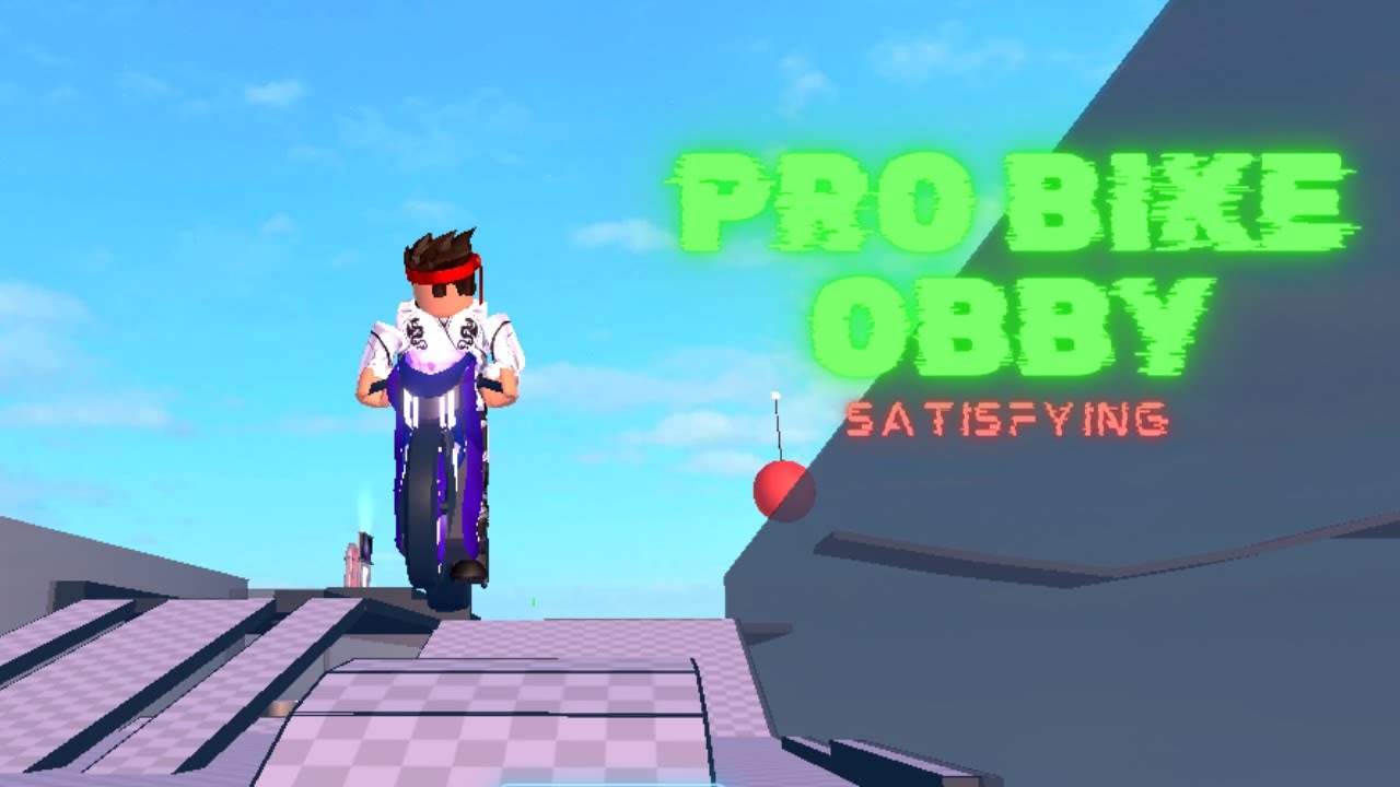Roblox Bike Obby Pro and Satisfaying gameplay - YouTube