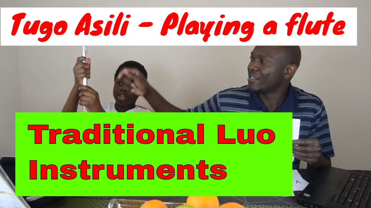 EP33 Tugo Asili - Playing a luo musical instrument - YouTube