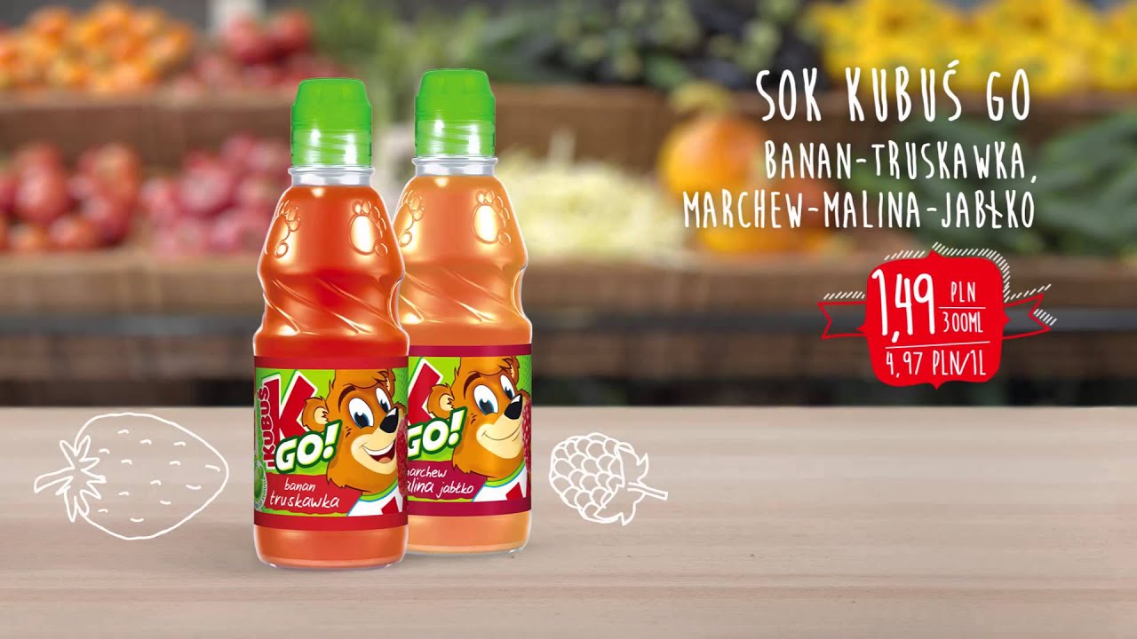 „Jak jeść świeżo kupując taniej?” – Sok Kubuś Go, Jabłko | Freshmarket ...