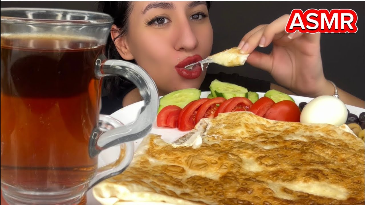 ASMR EATING MY MORNING BREAKFAST 🤤 eating sounds asmr food - YouTube