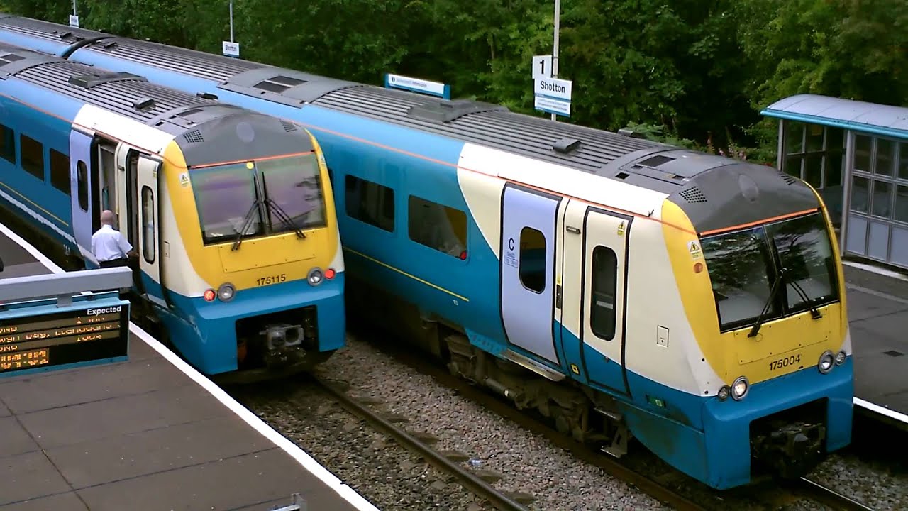 Class 175 At Shotton - YouTube