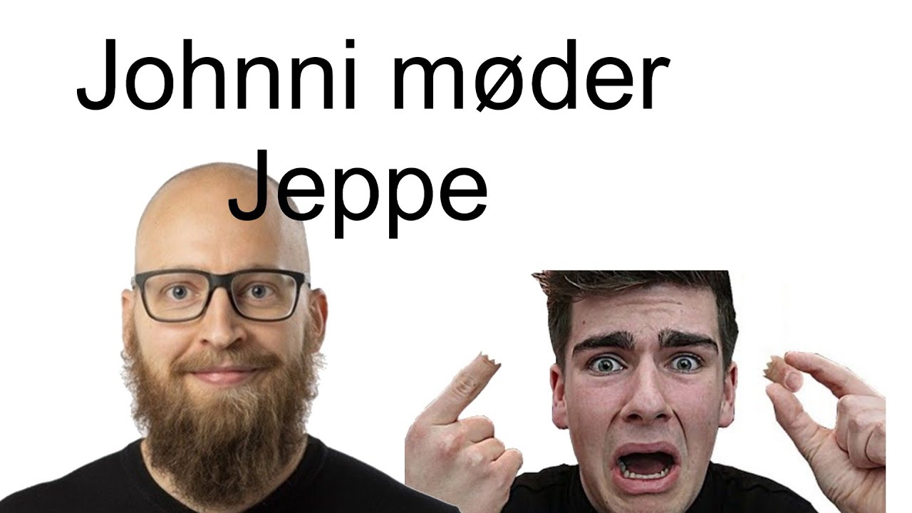 Johnni Gade Møder Jeppe Ølgaard (Johnni Gade Green Screen) - YouTube