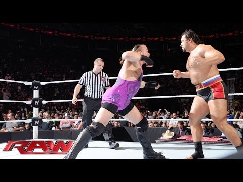 Rob Van Dam vs. Rusev: Raw, July 7, 2014