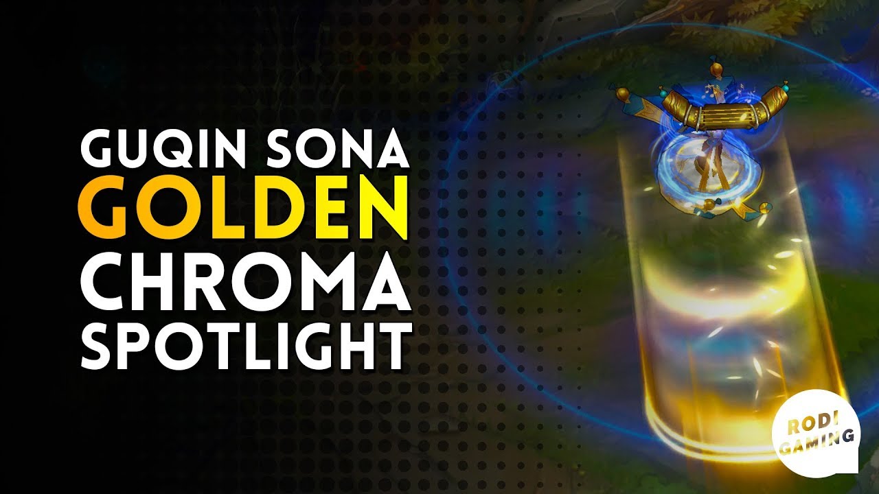 GUQIN SONA - GOLDEN CHROMA SPOTLIGHT - LEAGUE OF LEGENDS - YouTube