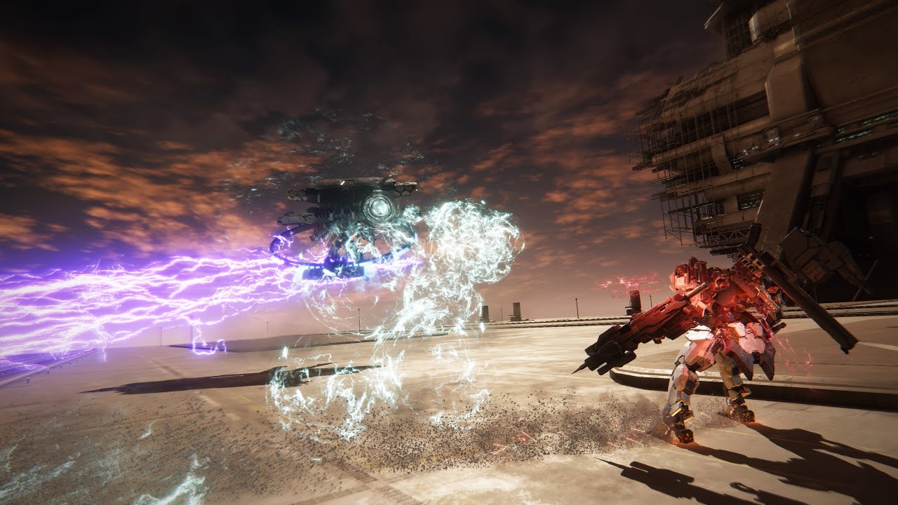 Armored Core 6 - Arquebus Balteus/V.II Snail Boss Fight - YouTube