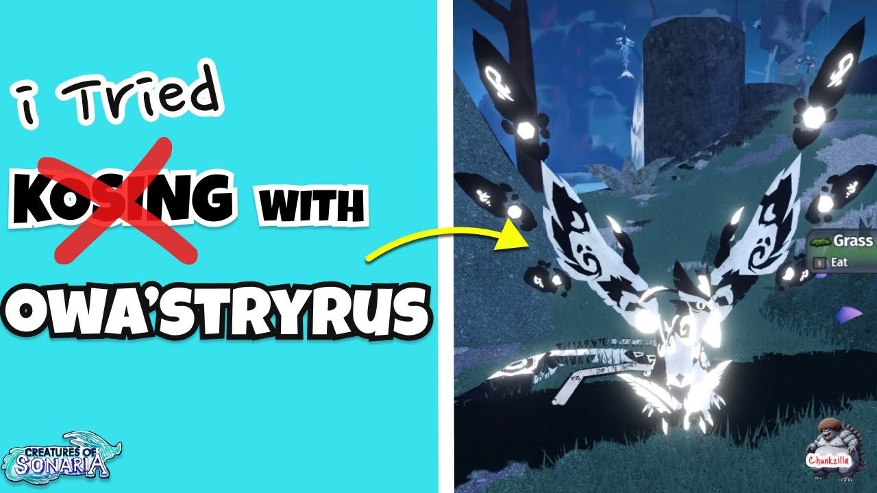 KOSing with Owa'stryrus- Creatures of Sonaria Gameplay - YouTube