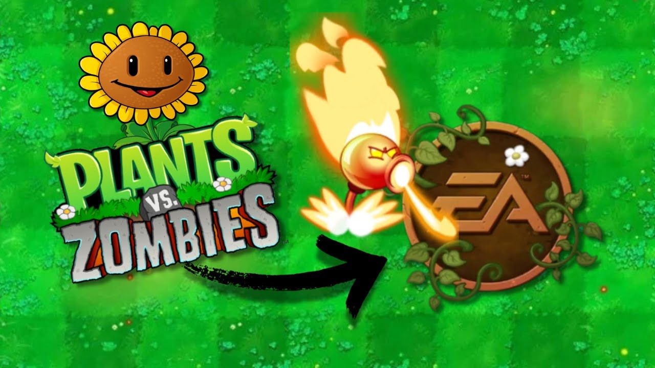 PVZ mais... Sans EA - YouTube