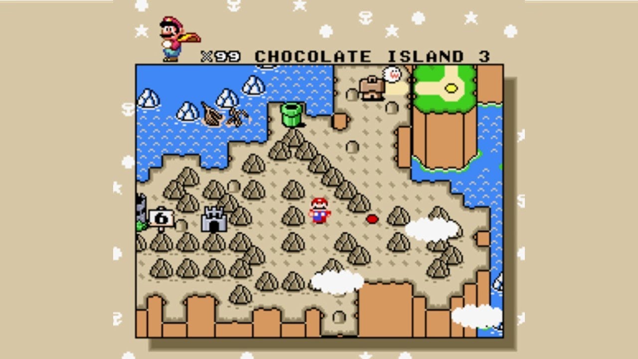 Super Mario World - Chocolate Island - YouTube