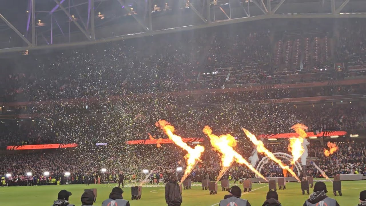 Atalanta Trophy Lift 2024 Europa League Final Dublin Lookman Bayer ...