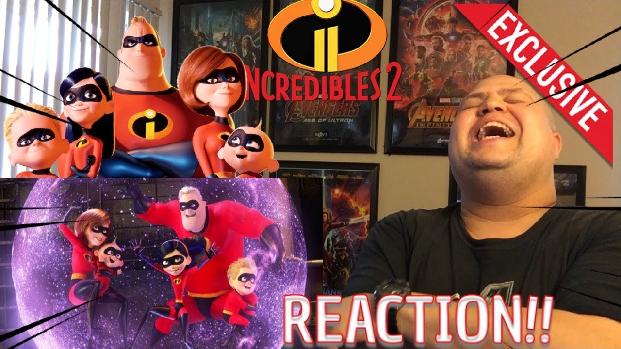 Incredibles 2 Official Trailer REACTION!! - YouTube