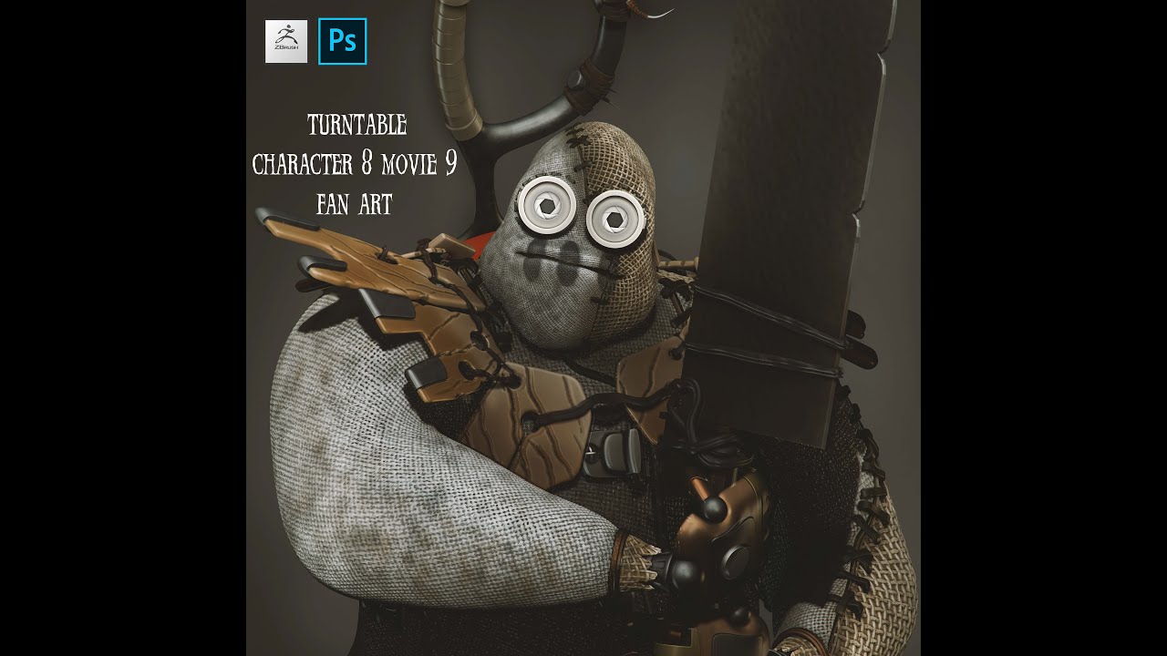 fan art movie 9 character 8 - YouTube