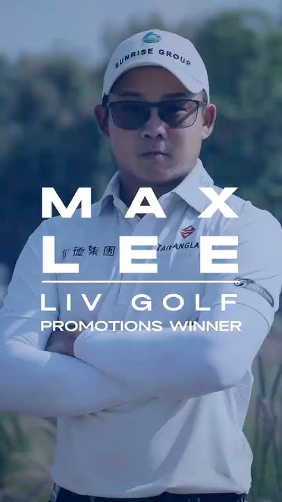 Max Lee has earned his spot in theLIV Golf League 2025🏆 #golf #golfswing #uswing - YouTube