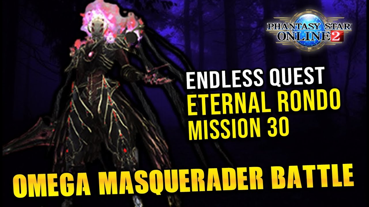 [PSO2 Global] Trio Endless Quest Eternal Rondo Mission 30 - Omega ...