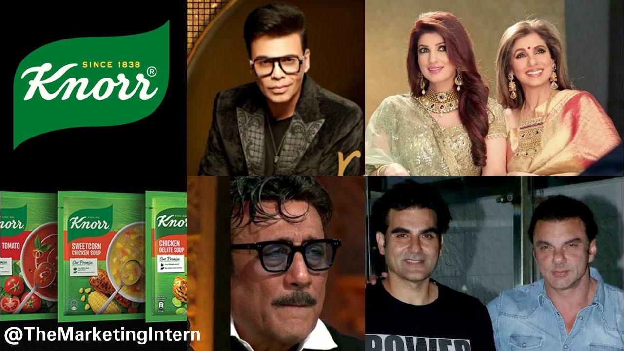 Knorr Ads - Karan Johar, Arbaaz Khan, Sohail Khan, Dimple Kapadia ...