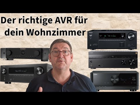 Heimkino Tipps - Yamaha RX-V 4 A bis Denon AVC X 3800 H - So findest du den richtigen AVR
