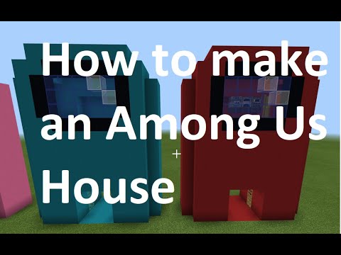 How to make an Among Us House in Minecraft!! - YouTube