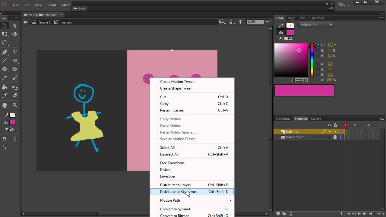 Dress Up Tutorial 3 - adding code - YouTube