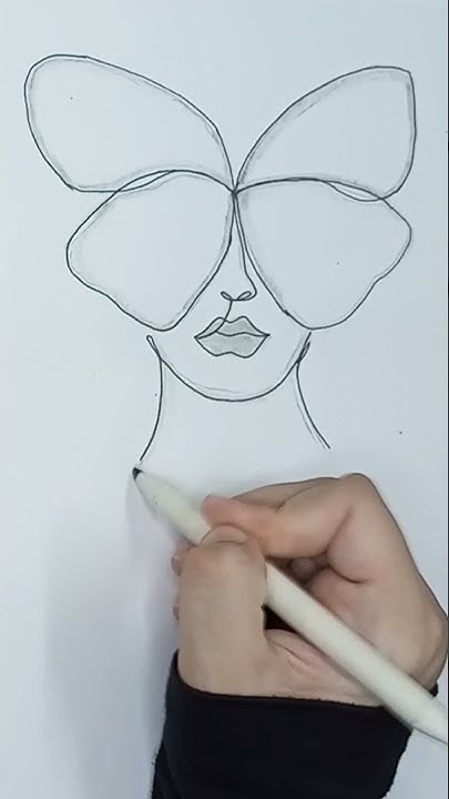 رسم سهل|تعليم رسم سهل جدا|رسوم تعبيرية|رسم بخط واحد|رسومات - YouTube