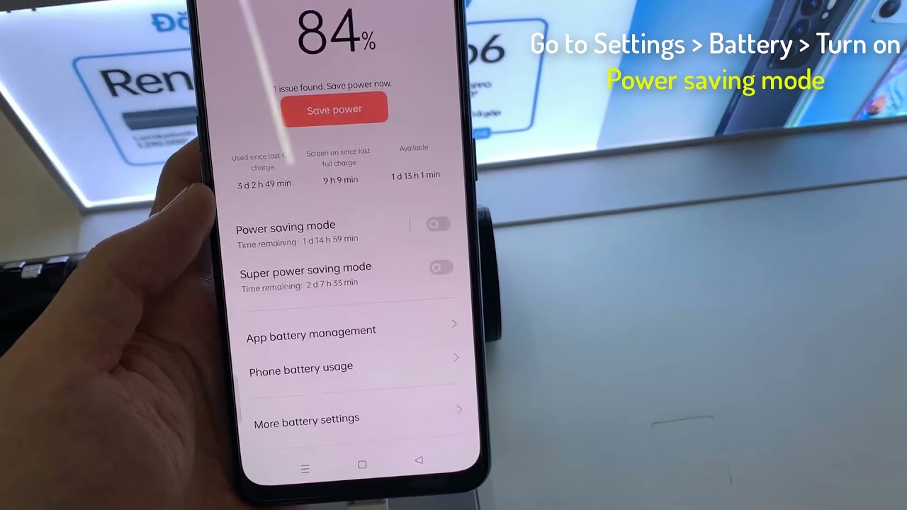 How To Improve Battery Life on OPPO RENO 6 - YouTube