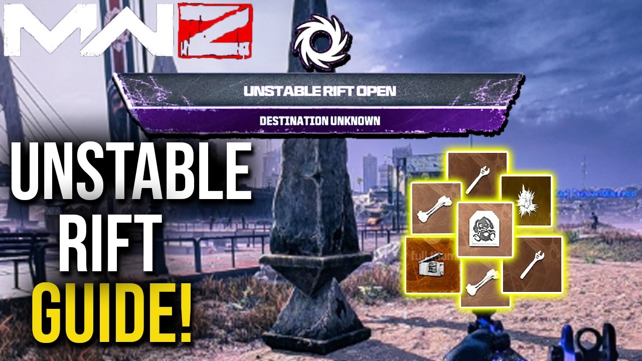 MW3 Zombies UNSTABLE RIFT Guide - YouTube