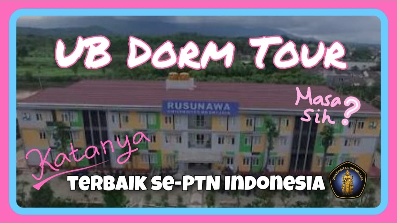 Rusunawa UB Dieng Tour || Asrama Putri UB - YouTube