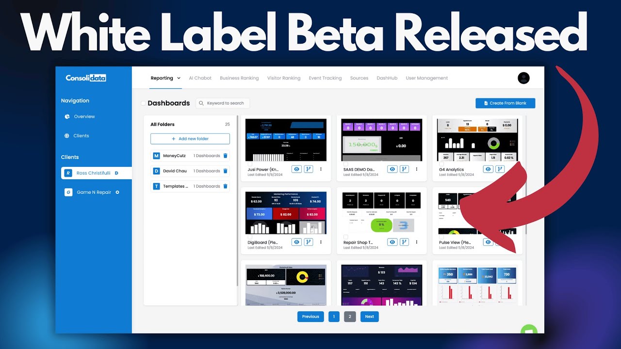 Introducing Beta White Label Consolidata - YouTube