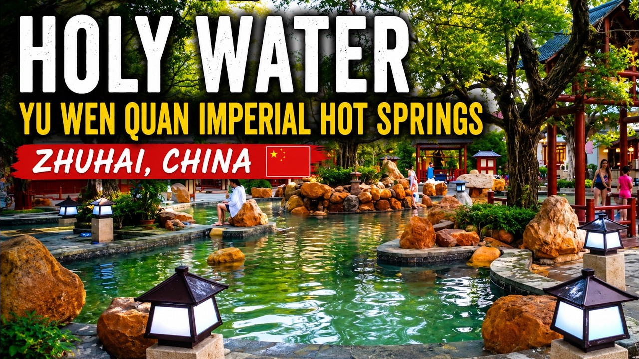 Holy Water (Yu Wen Quan Imperial Hot Springs), Zhuhai, China - YouTube