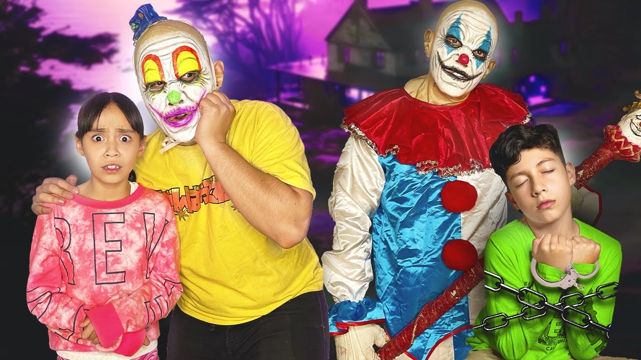 LOS PAYASOS MALDITOS CONVIERTEN A SPAY EN UNO DE ELLOS 😰| Karla ...