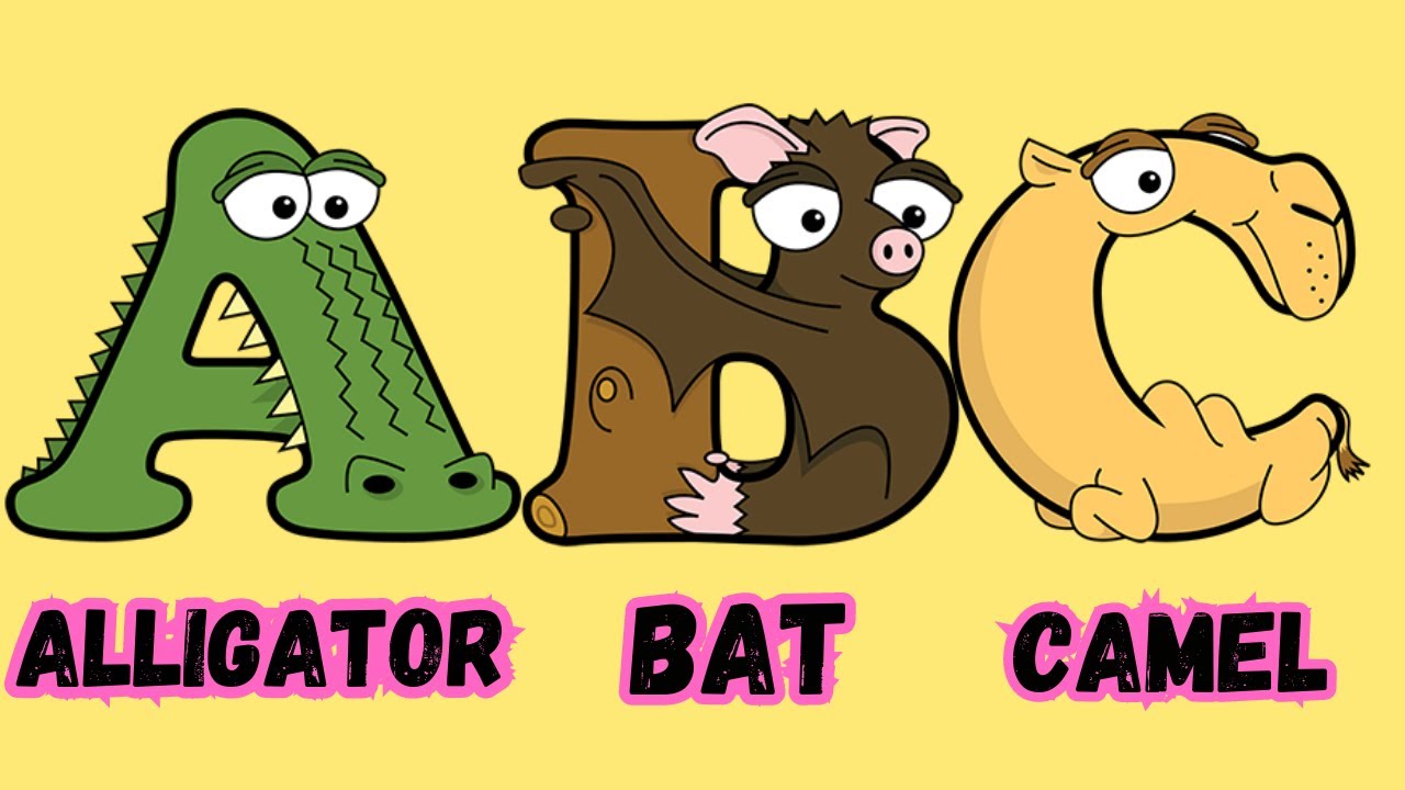 Learn Animals Name starting from a to z alphabets / abc / abc song ...