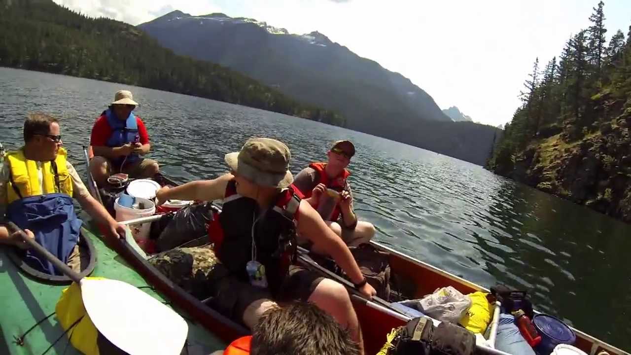 boy scout trip on ross lake - YouTube