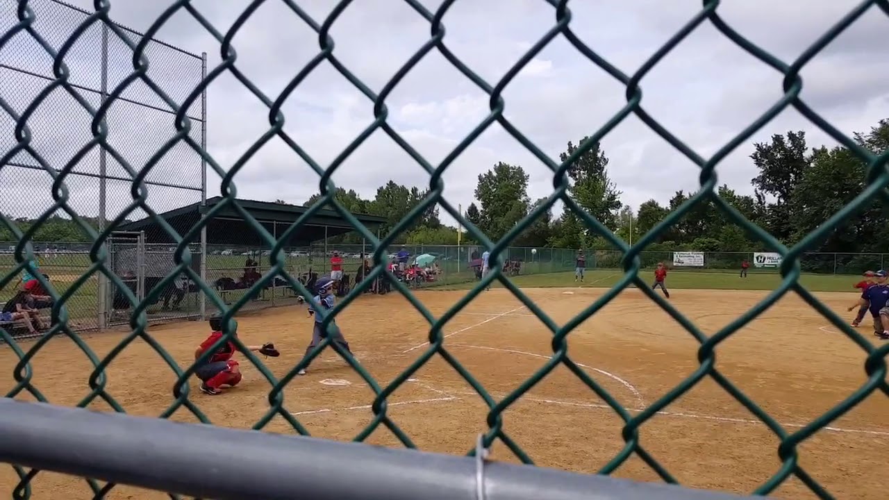 Jameson Hanlon. Class of 2028. 200 ft shot into left center. 8U season ...