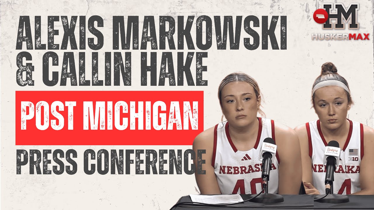 Nebraska Women's Basketball Players Alexis Markowski & Callin Hake ...