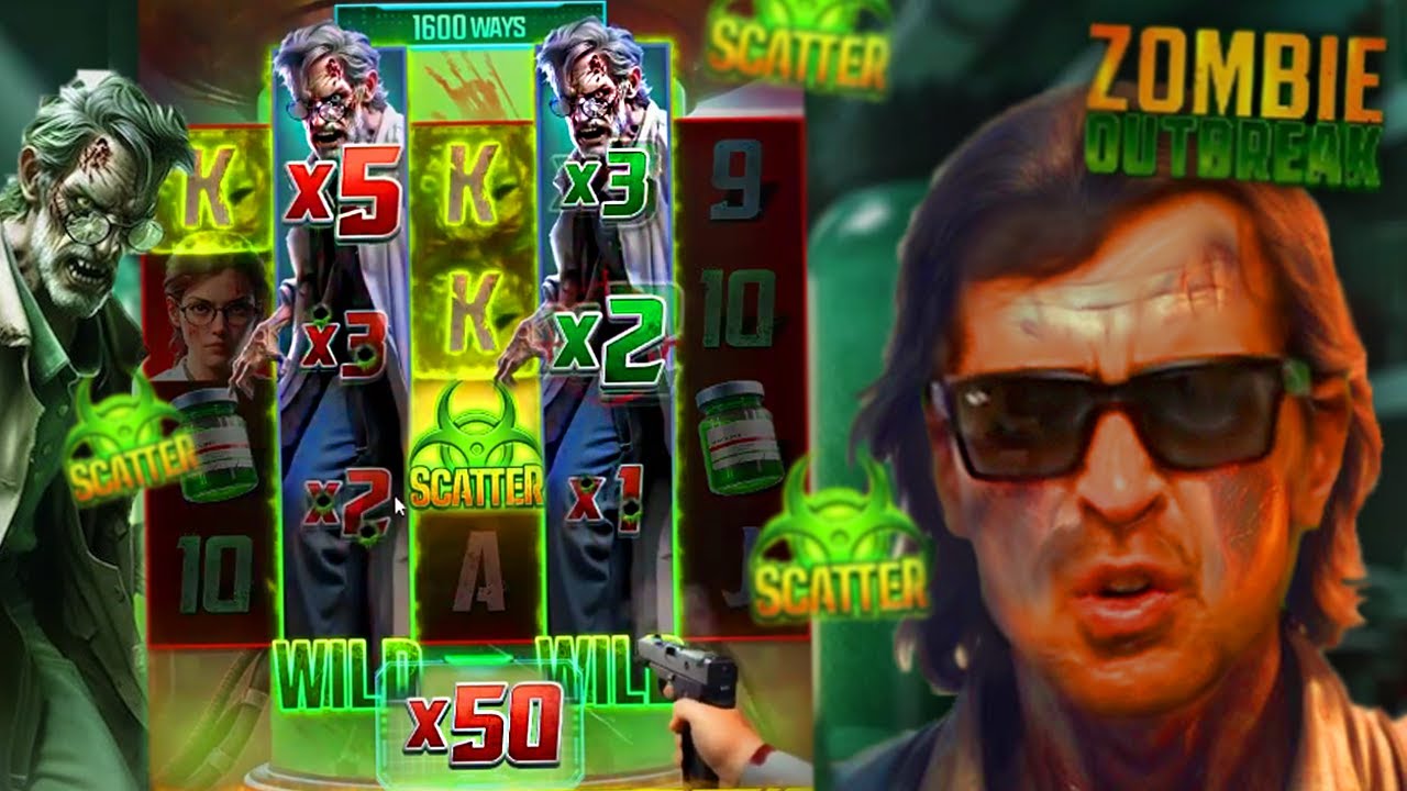 EXPLODI 50X no LANÇAMENTO ZOMBIE OUTBREAK Slot da PG - YouTube