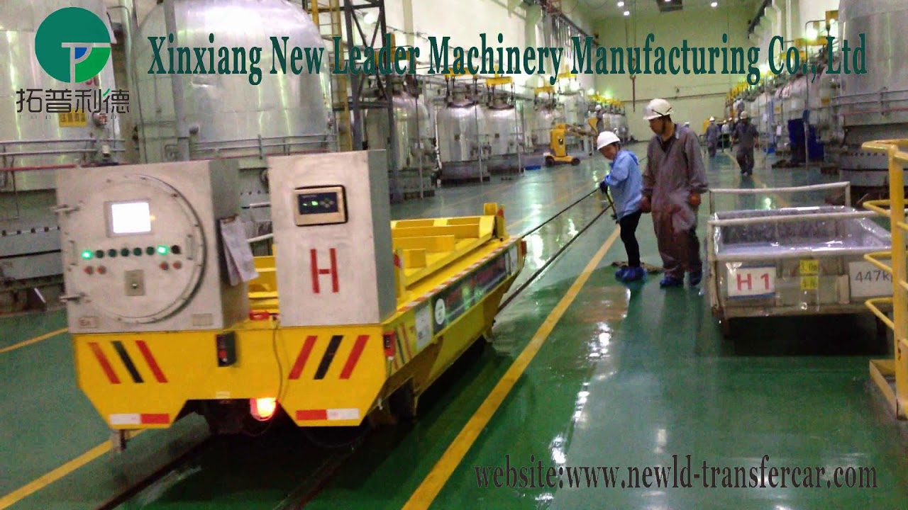 Transfer Trolley For Material Handling - YouTube