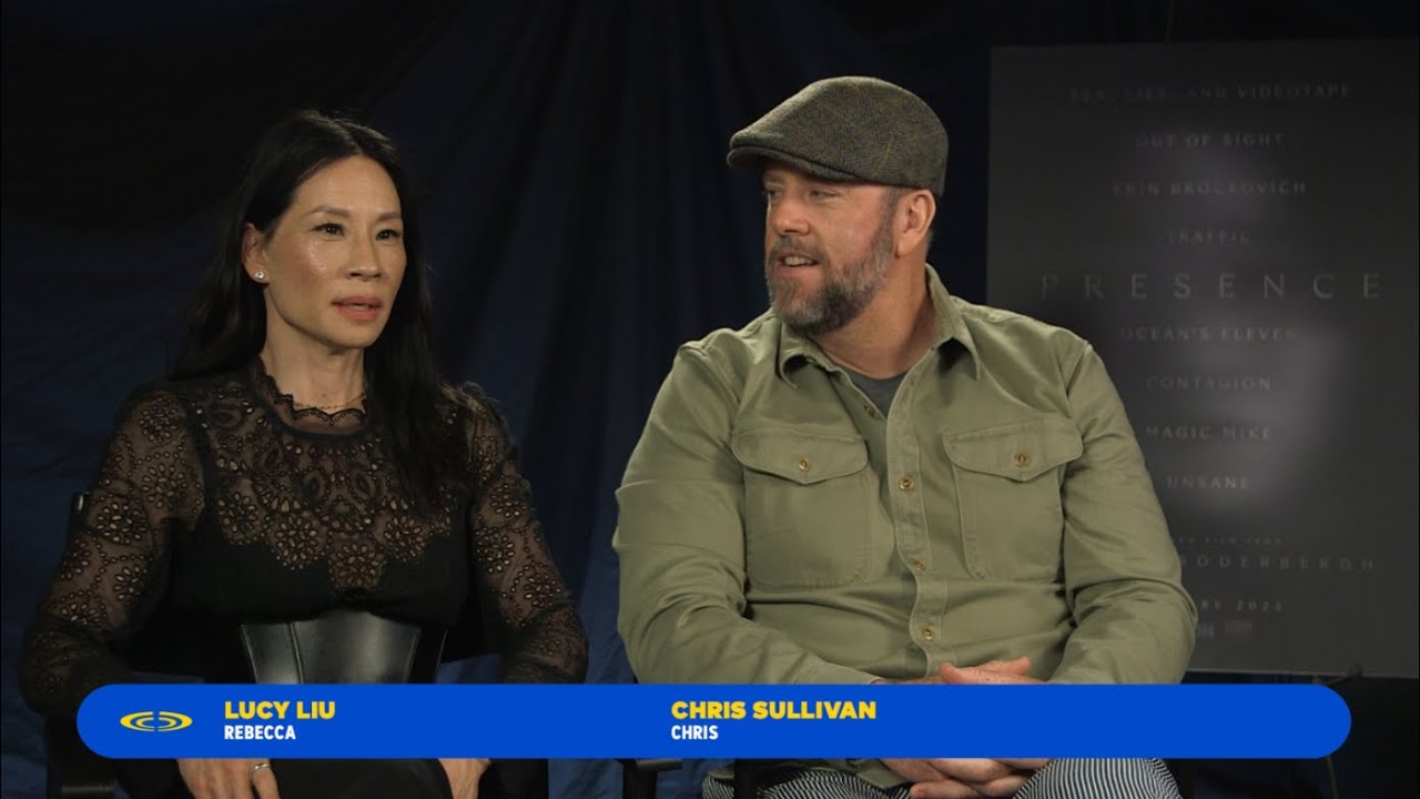 Lucy Liu and Chris Sullivan on Presence | Cineplex - YouTube