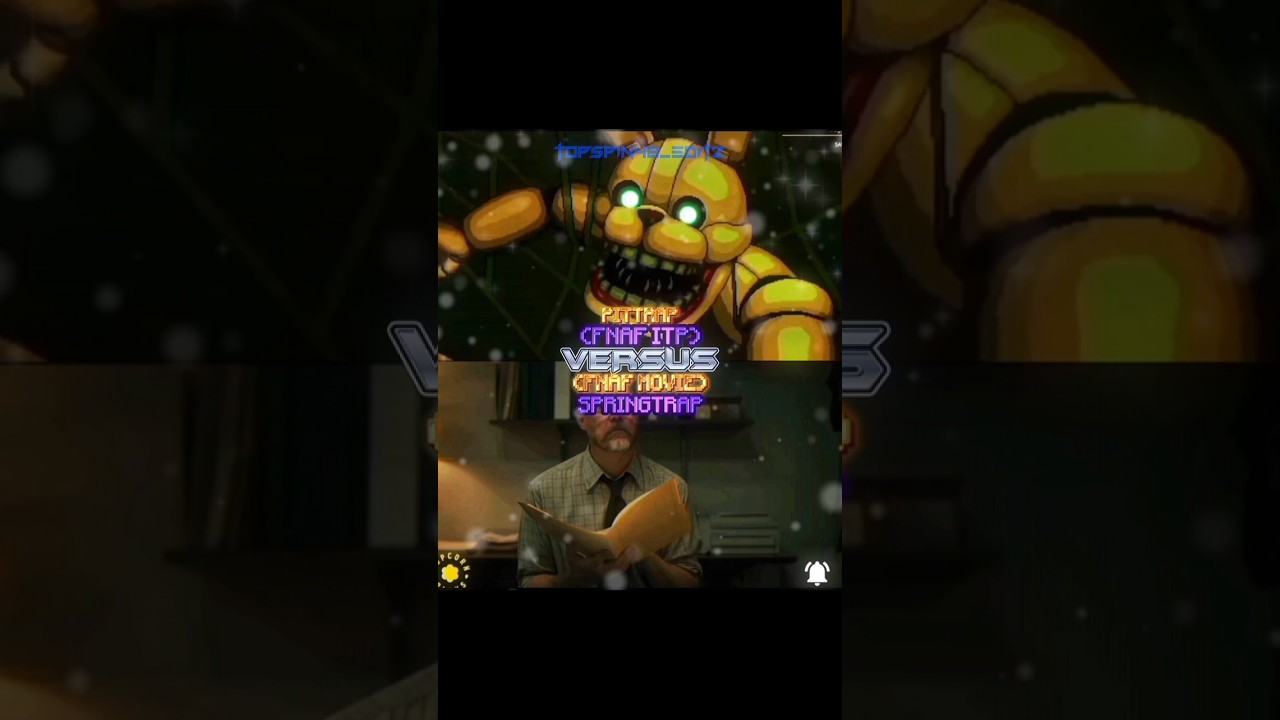Pittrap VS Springtrap | FNAF Into The Pit VS FNAF Movie | Beat - YouTube