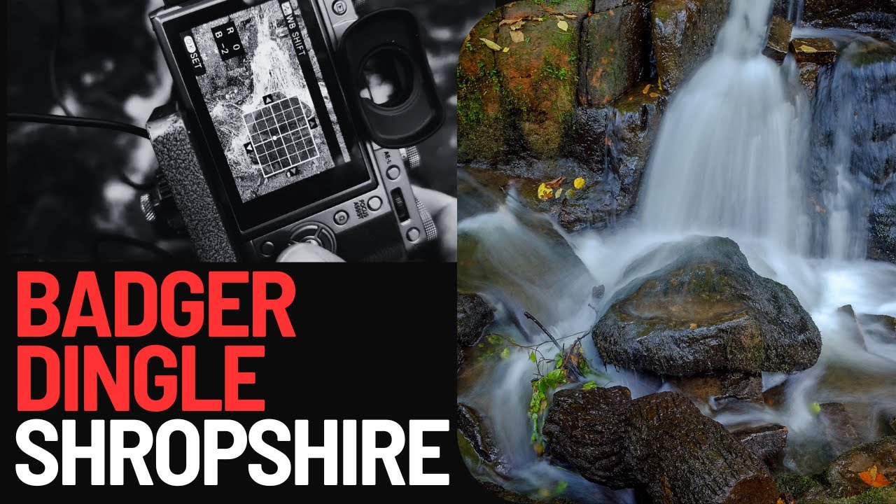 Badger Dingle - Waterfall Photography - YouTube