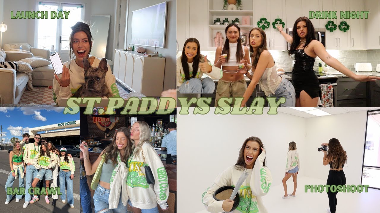 VLOG: bar crawl, photoshoot, drink night & more!! - YouTube